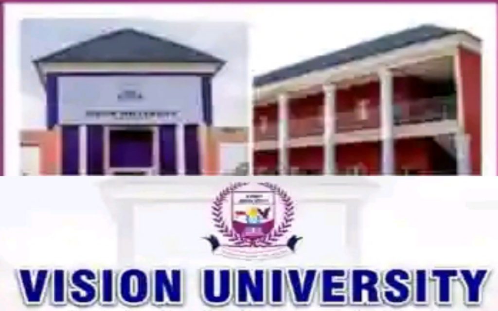 Vision University Ogun State List Of Courses and School Fees - Nigerian ...