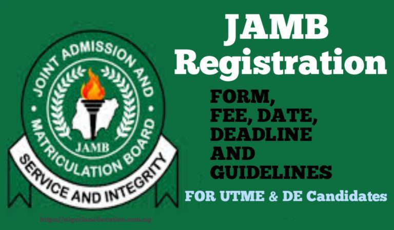 JAMB 2025/2026 Registration Form, Fee, Date, Deadline & Guidelines For ...