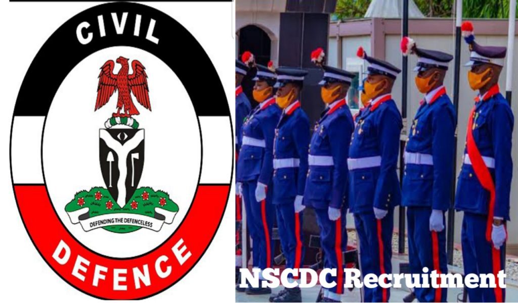 NSCDC Recruitment: Application Form and How to Apply - Nigerian Education